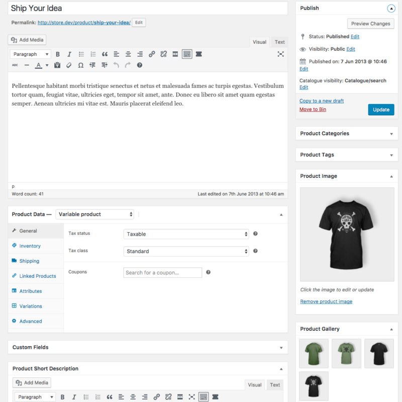 Add Product Images and Galleries - Effector
